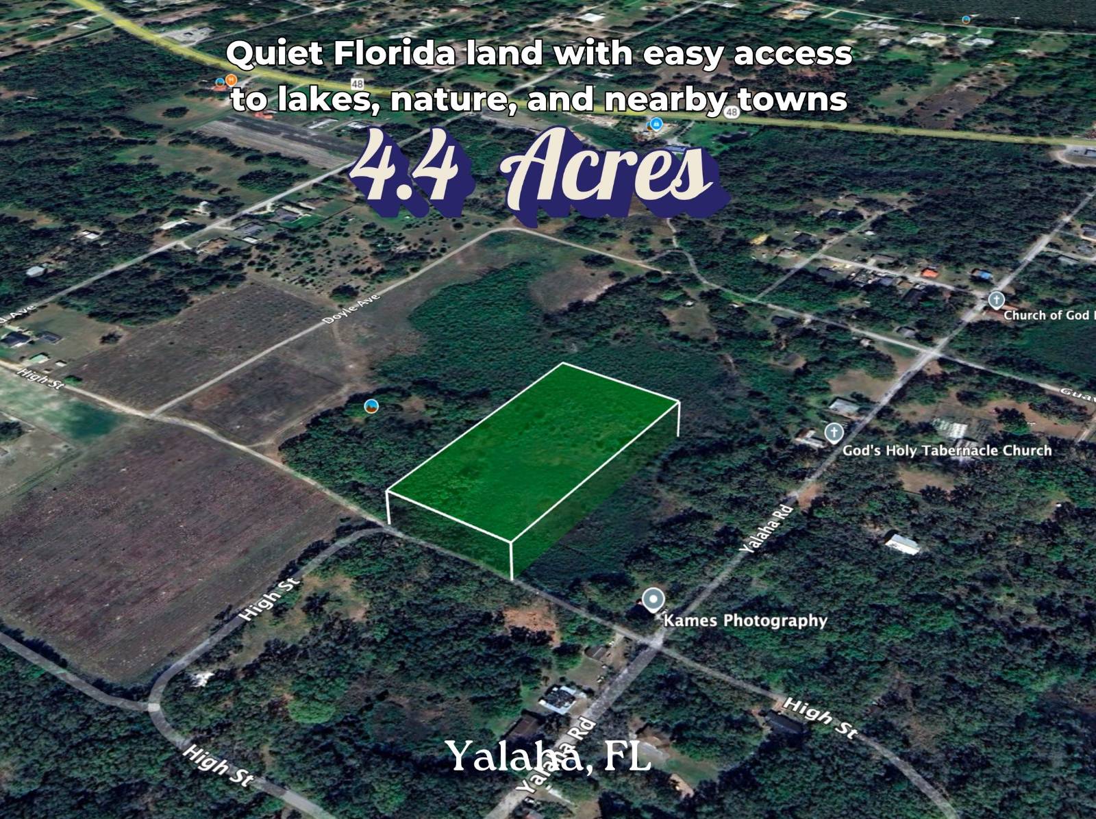 Parcel on High St., Yalaha, FL 34797 (For Sale MyStateMLS Listing ...